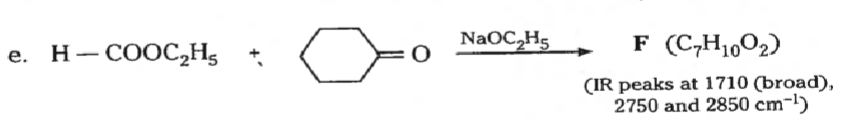 b.c. +CH3−C≡N D (C10H10O3) hydrolysis C (C10H9NO) | Chegg.com