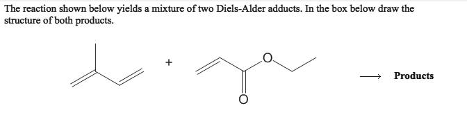 Solved The reaction shown below yields a mixture of two | Chegg.com