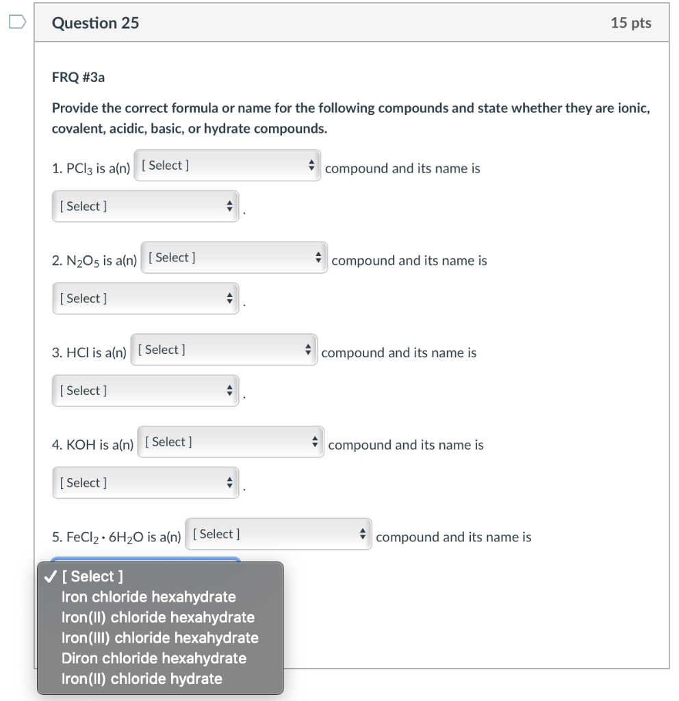 Solved Question 24 10 pts FRQ #2a You will need to upload | Chegg.com