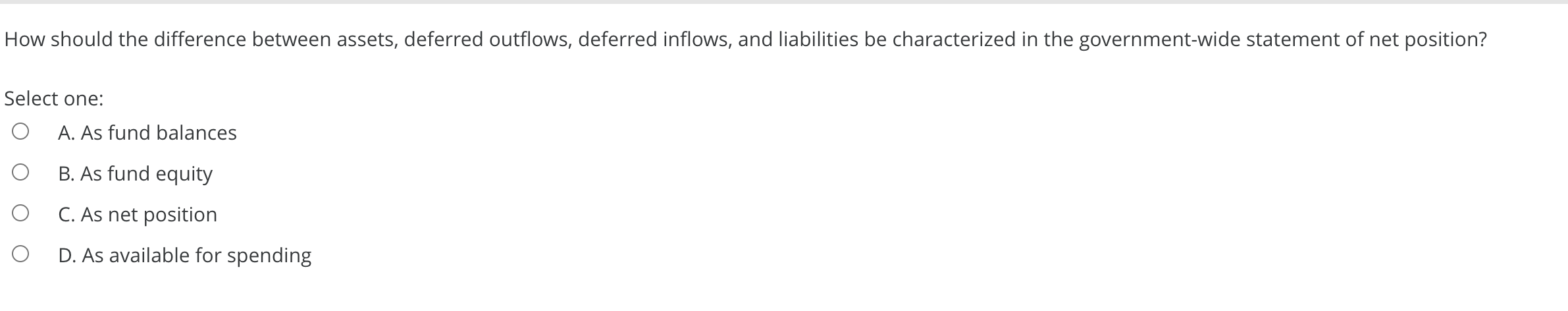 Solved How should the difference between assets, deferred | Chegg.com