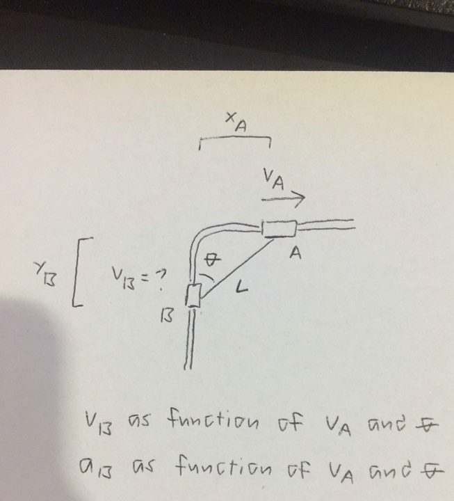 Solved Given the figure A. find VB as function of VA and | Chegg.com
