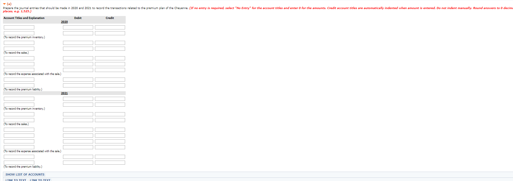 Solved Problem 13-09 (Part Level Submission) Cheyenne offers | Chegg.com