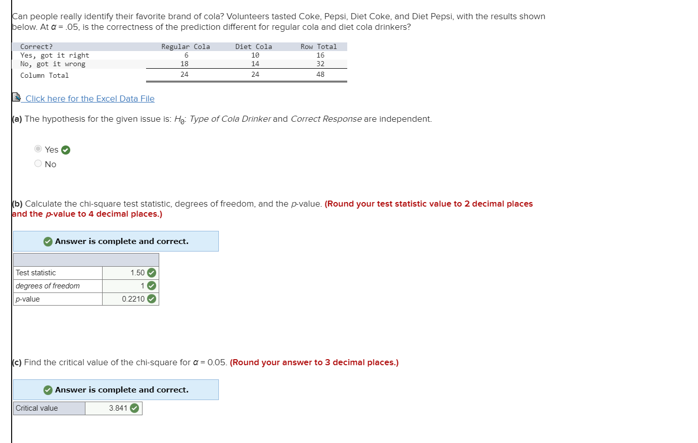 Solved The answers are all correct. I need somebody to give | Chegg.com