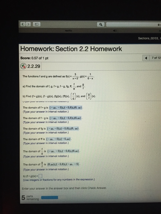 Solved Homework Section 2 2 Homework Score 0 5 Of 1 Pt
