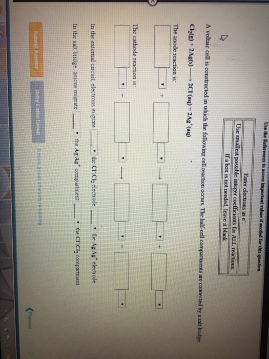 Solved Use C2(2)+2Ag(s)2C(a)+2Ag (aq) | Chegg.com