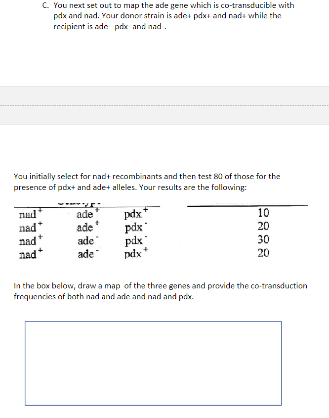 Solved In a generalized transduction cross using P1 phage, | Chegg.com