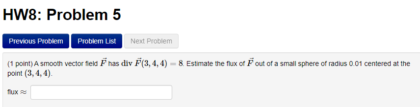 Solved HW8: Problem 5 Previous Problem Problem List Next | Chegg.com