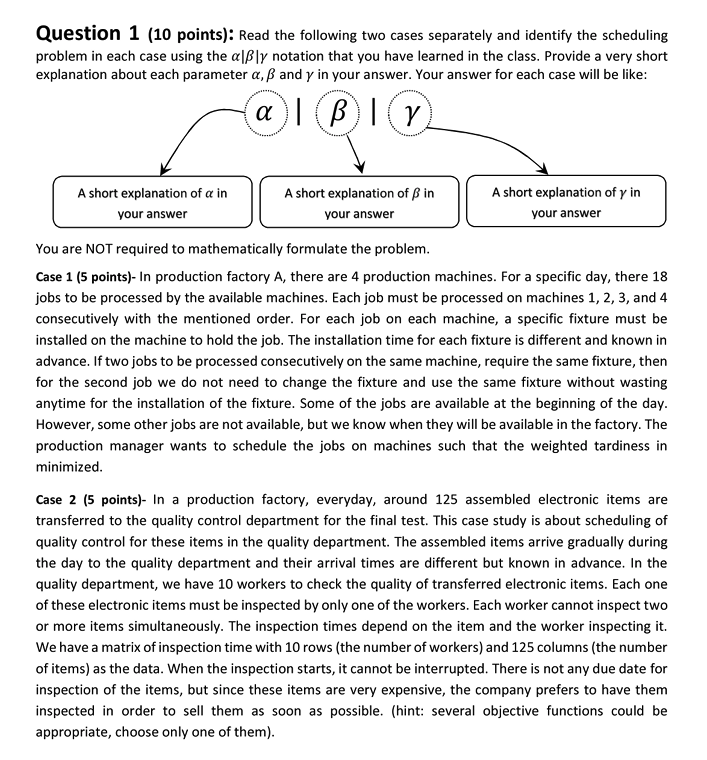 Solved Question 1 10 Points Read The Following Two Cases 