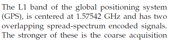 Solved The L1 band of the global positioning system (GPS), | Chegg.com