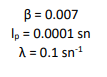 Solved Using the following parameters, a) The reactor after | Chegg.com