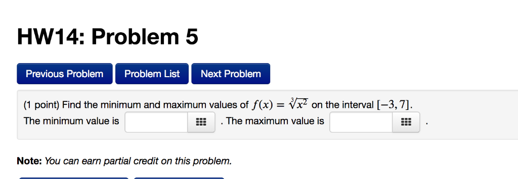 Solved HW14: Problem 5 Previous Problem Problem List Next | Chegg.com