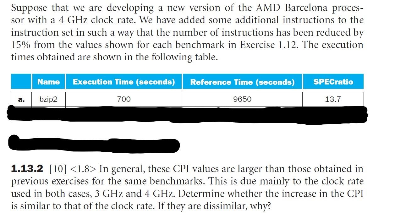 Solved Suppose that we are developing a new version of the | Chegg.com
