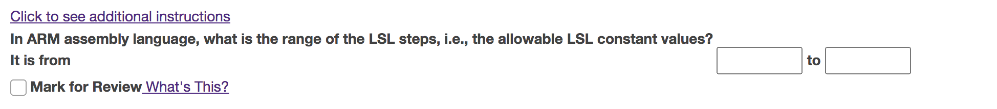 Solved Click to see additional instructions In ARM assembly | Chegg.com