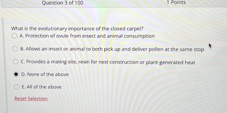 Solved What is the evolutionary importance of the closed | Chegg.com