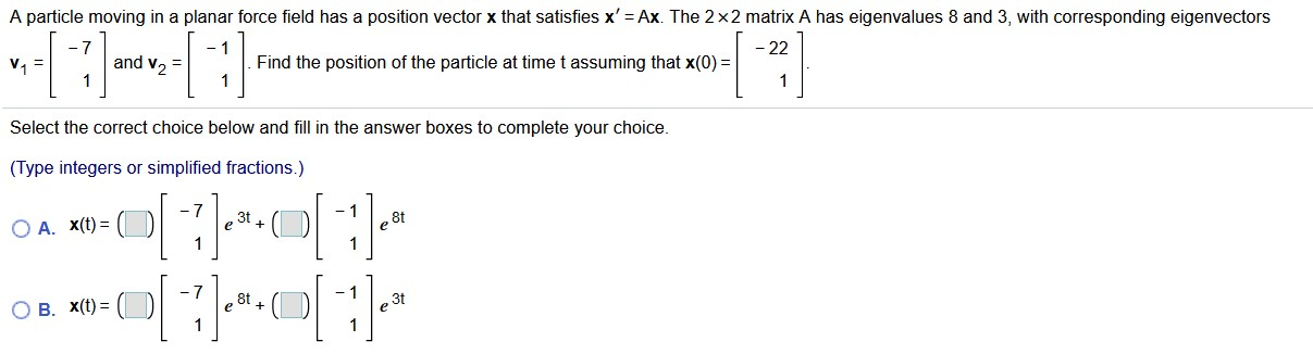 Solved A particle moving in a planar force field has a | Chegg.com