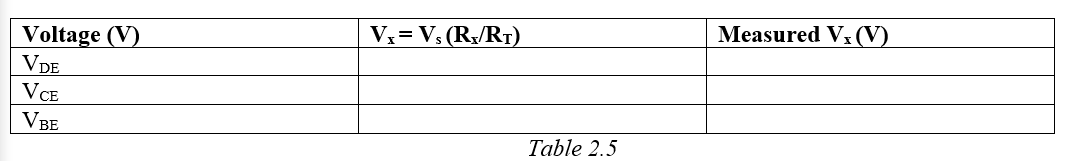 Solved 8) Calculate VDE, VCE and VBE of the circuit shown in | Chegg.com