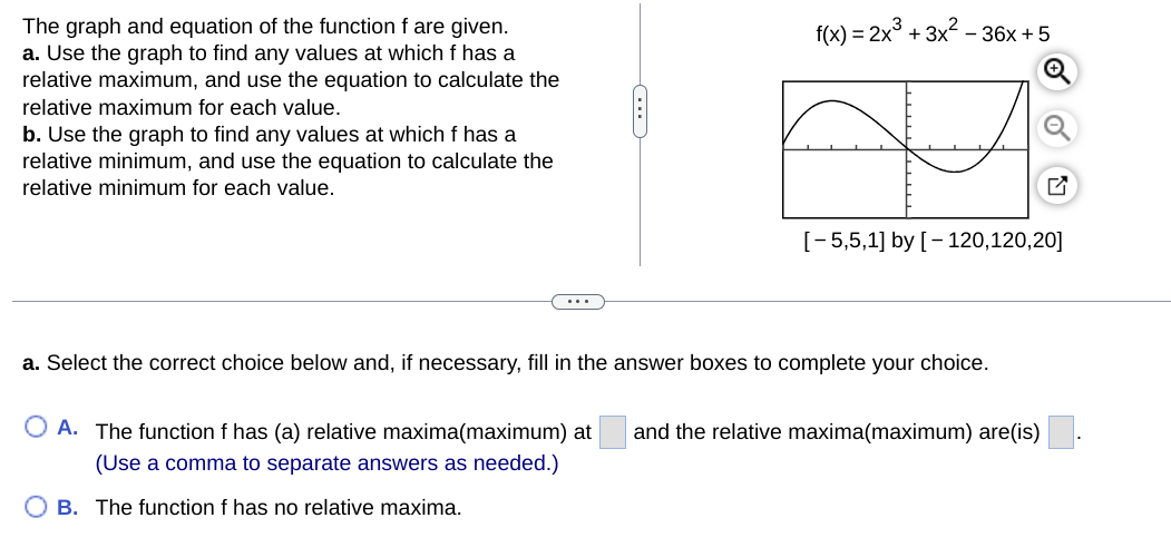Solved The graph and equation of the function f are given. | Chegg.com