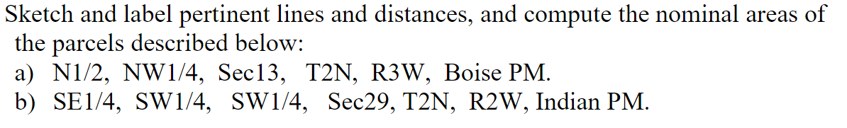 Solved Sketch and label pertinent lines and distances, and | Chegg.com