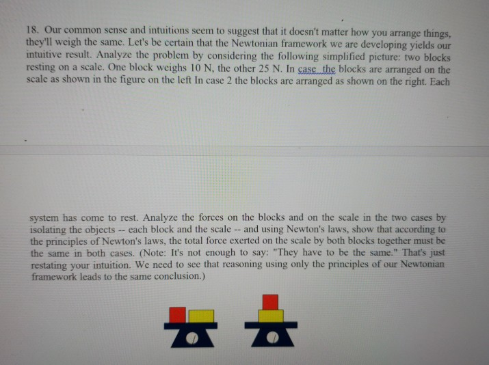 Solved Scale 17. The chain in the diagram is hanging from a | Chegg.com