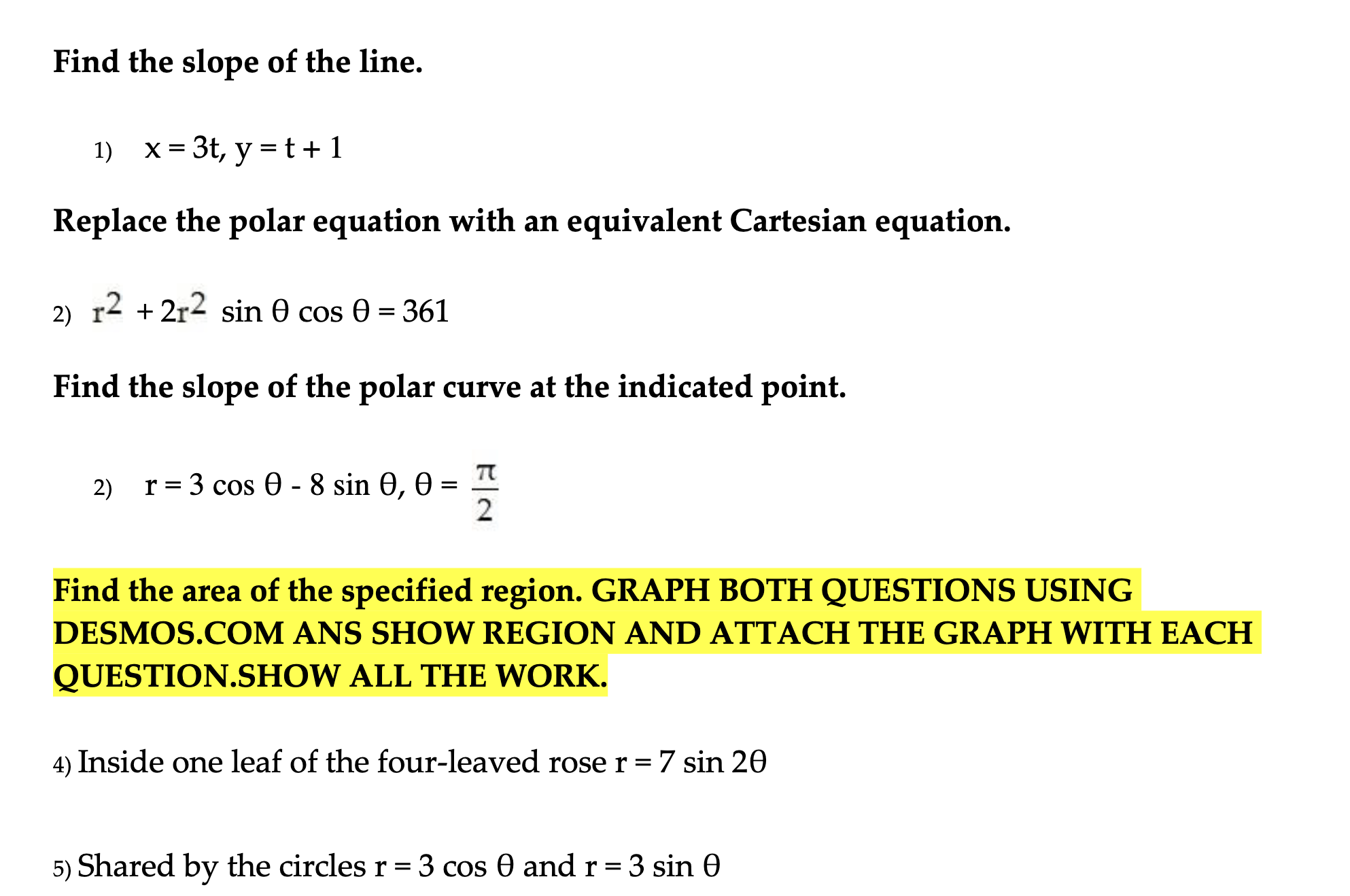 Solved Show all work step-by-step using the correct formula. | Chegg.com