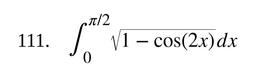 Solved For the following exercises, evaluate the definite | Chegg.com