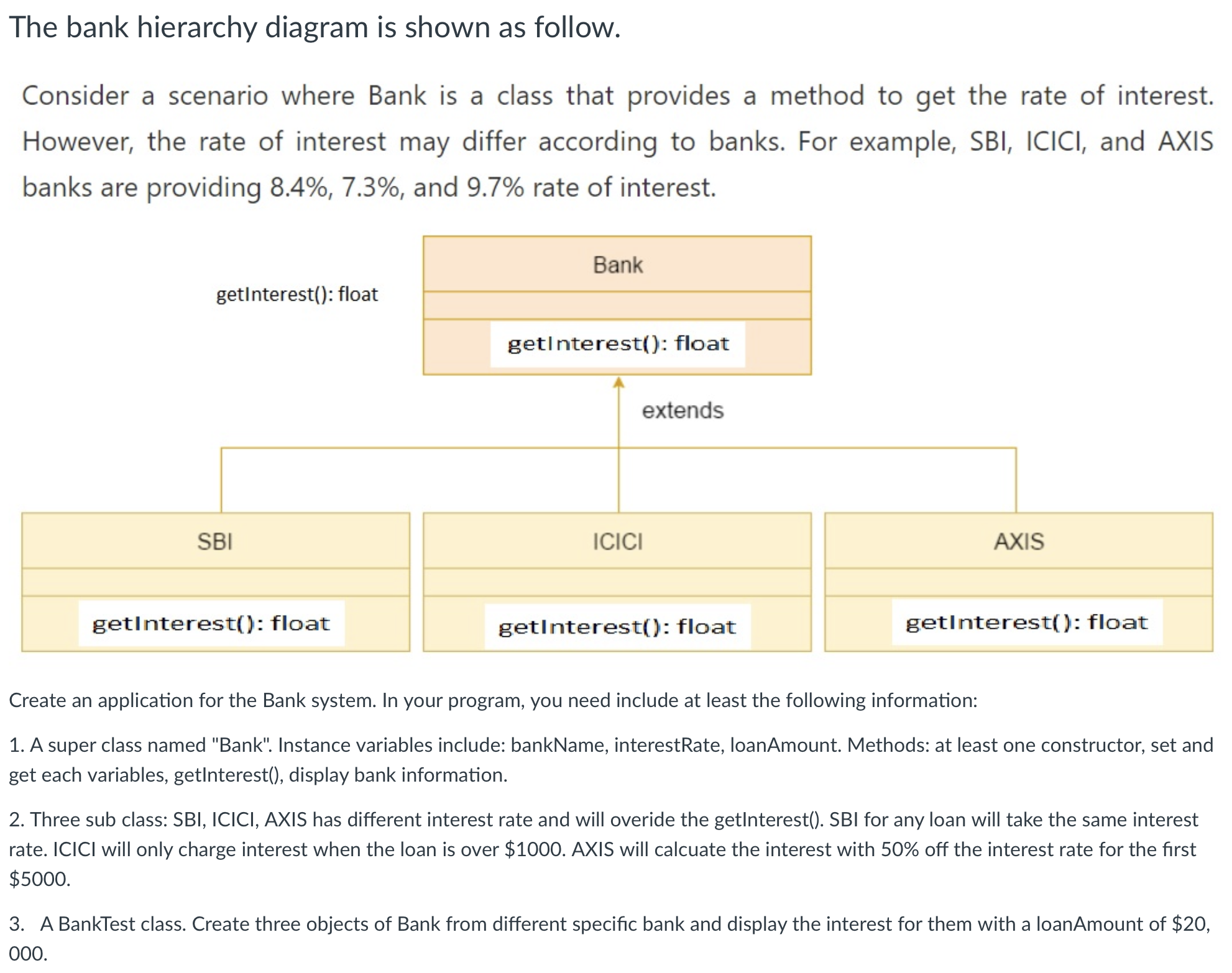Solved Please follow all the directions above and code in | Chegg.com