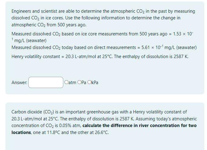 Solved Engineers and scientist are able to determine the | Chegg.com