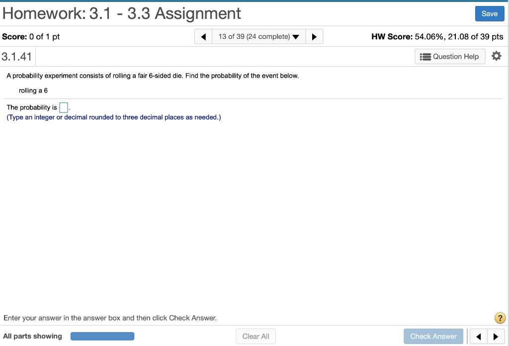 Solved Homework: 3.1 -3.3 Assignment Save Score: 0 of 1 pt 9 | Chegg.com