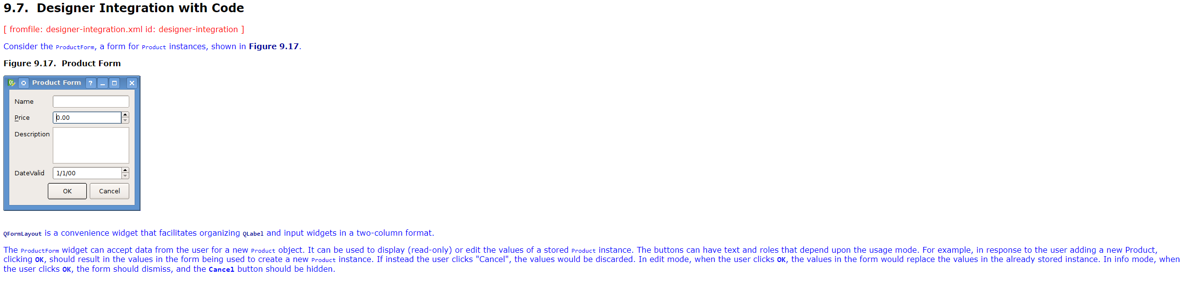 Solved Implement the missing methods from the OrderForm | Chegg.com