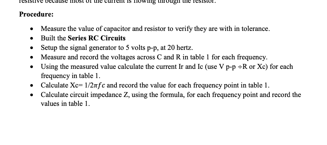 Solved resistive vecause most of the current is Towing | Chegg.com