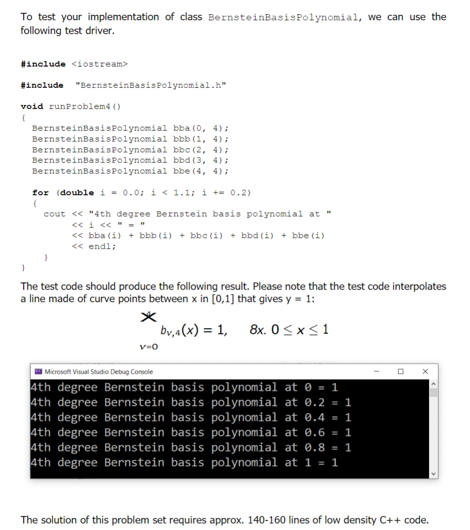Solved Problem 4 Bézier curves are a fundamental tool in | Chegg.com