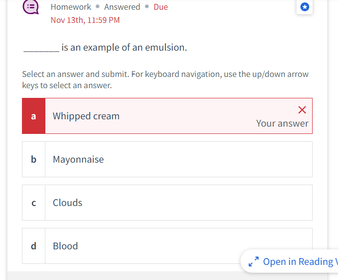Solved Select an answer and submit. For keyboard navigation, | Chegg.com