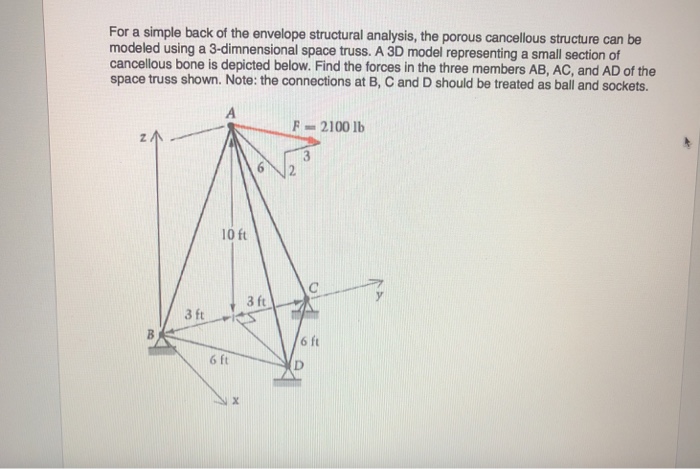 Solved For a simple back of the envelope structural | Chegg.com