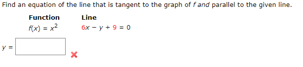 Solved Find an equation of the line that is tangent to the | Chegg.com