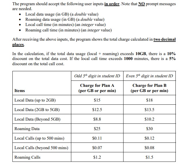 using C++ ﻿program languageThe program should accept | Chegg.com