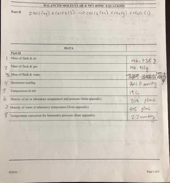 Solved BALANCED MOLECULAR & NET IONIC EQUATIONS Part II | Chegg.com