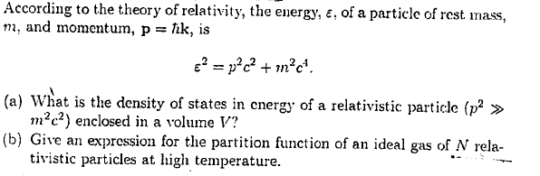 Solved According to the theory of relativity, the energy, e, | Chegg.com