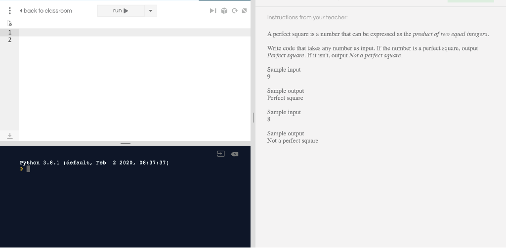Solved back to classroom back to classroom runn run | Chegg.com