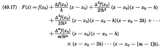 Solved 1. Use Newton's (forward) interpolation formulas | Chegg.com