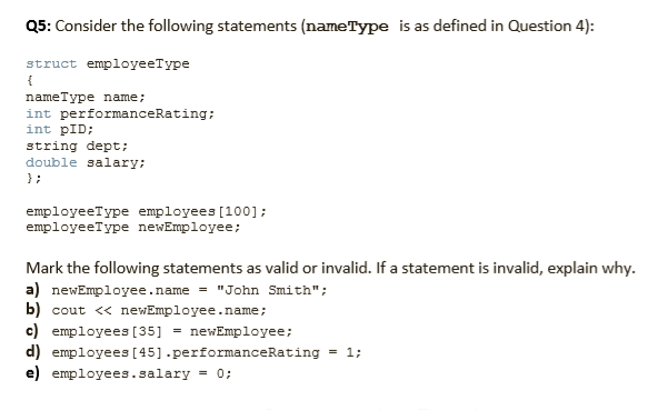 Solved Q1: Mark the following statements as true or false. | Chegg.com