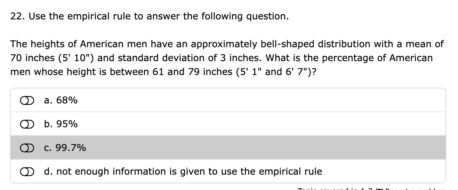 Solved 21. Find the "usual" minimum and maximum values in a | Chegg.com