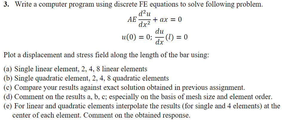 3 Write A Computer Program Using Discrete Fe 