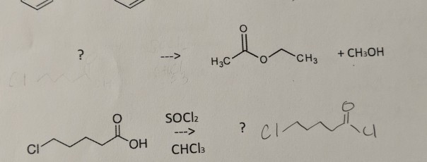Solved SOCl2 OH CHCl3 Cl | Chegg.com
