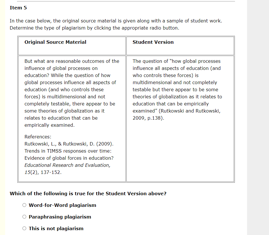 Solved Item 1 In the case below, the original source | Chegg.com