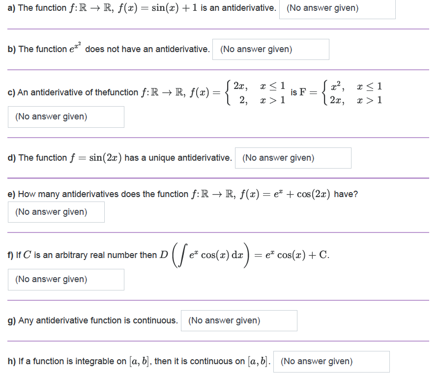 Solved a) The function f:R→R,f(x)=sin(x)+1 is an | Chegg.com Solved a) The function f:R→R,f(x)=sin(x)+1 is an | Chegg.com