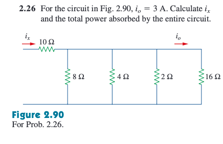 Solved 2.27 Calculate Io in the circuit of Fig. 2.91. Figure | Chegg.com