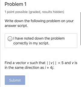 Solved Problem 2 1 point possible graded, results hidden) | Chegg.com