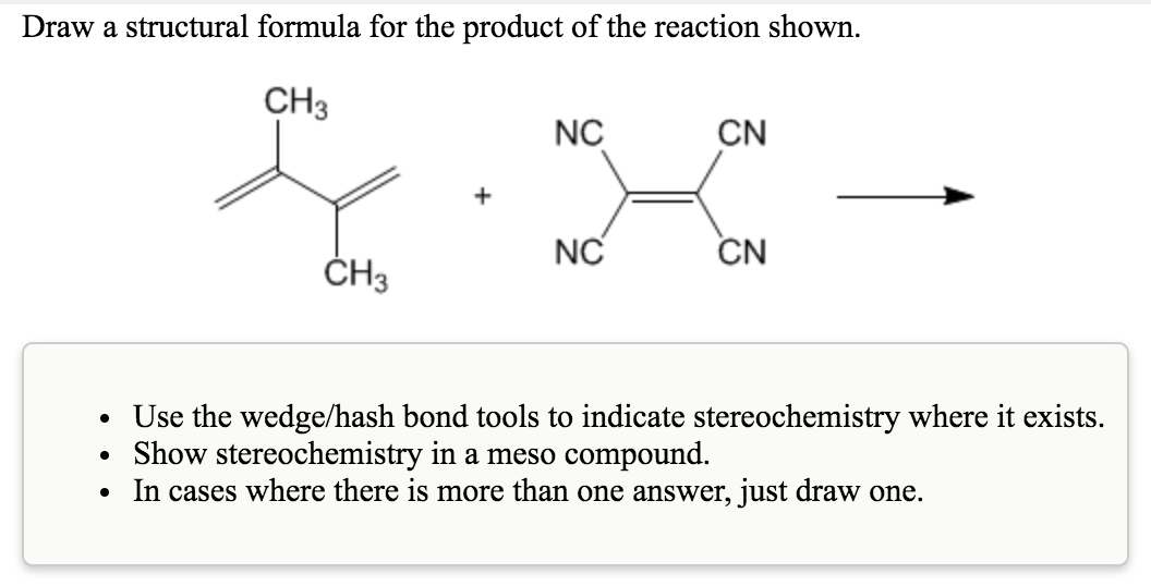 Solved Draw a structural formula for the product of the | Chegg.com