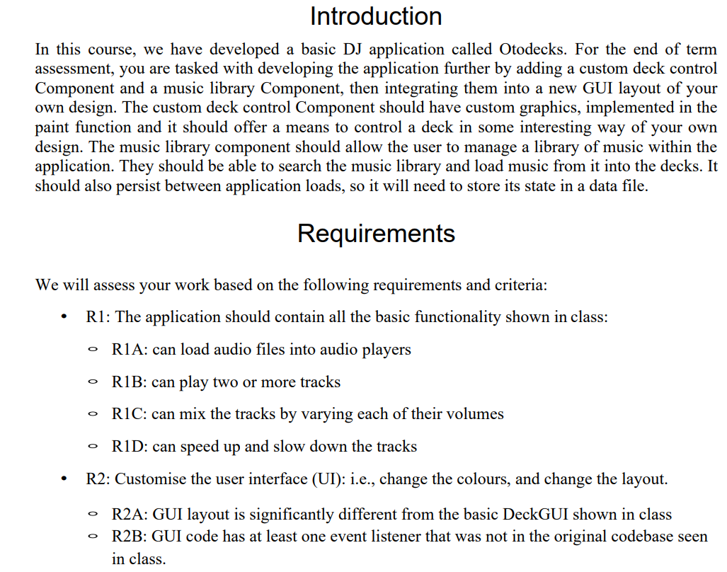 Solved Can you give me the code using JUCE and C++?I want | Chegg.com
