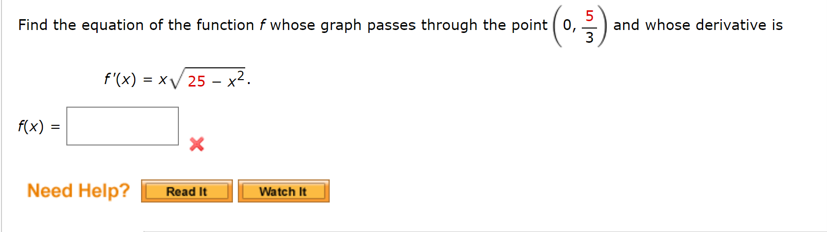 Solved Find the equation of the function f whose graph | Chegg.com